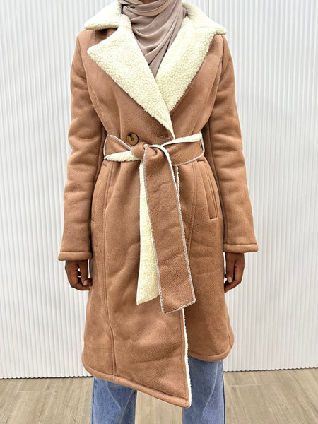 SHERBA SUEDE COAT – Veil of Faith